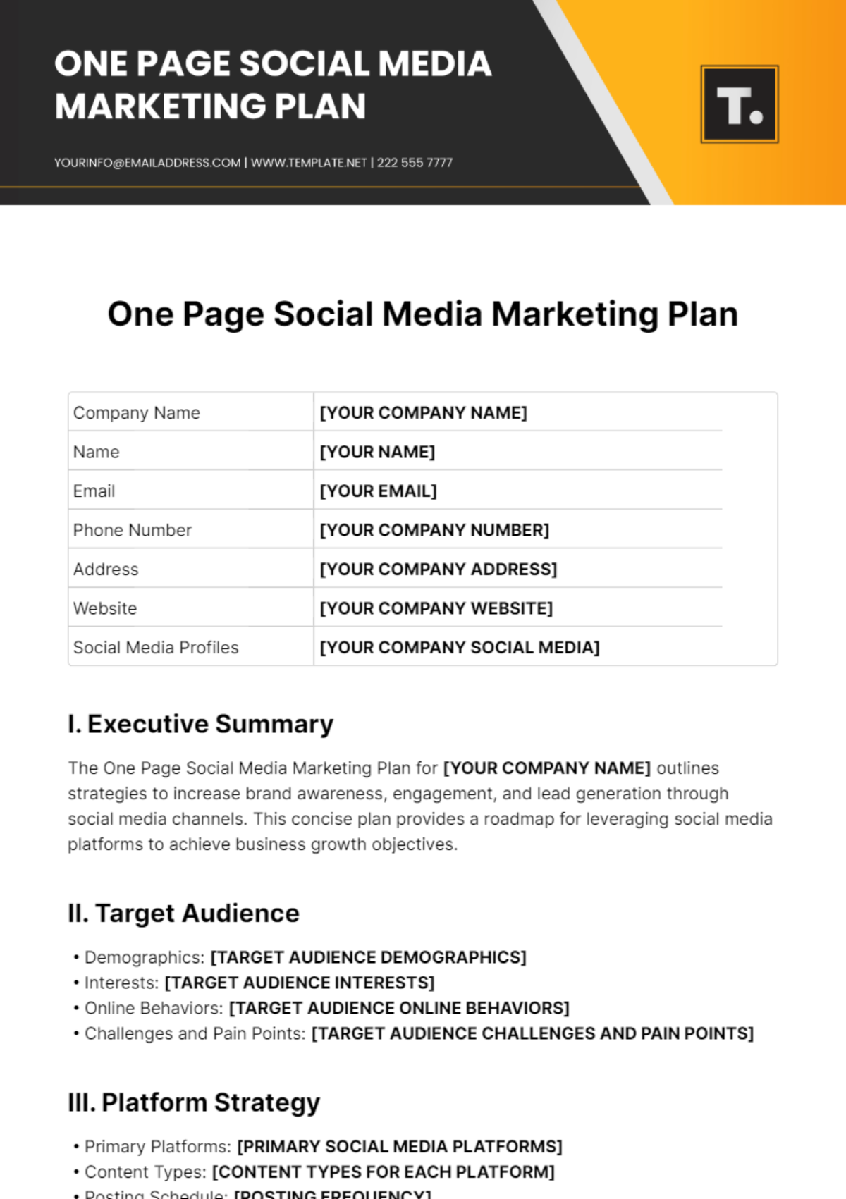 Page 6 Free Templates & Examples - Edit Online & Download