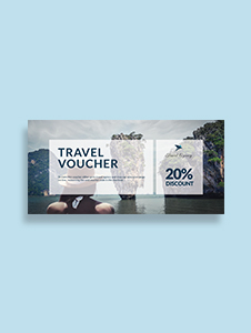 Free Travel Gift Voucher Template in Adobe Photoshop, Illustrator ...