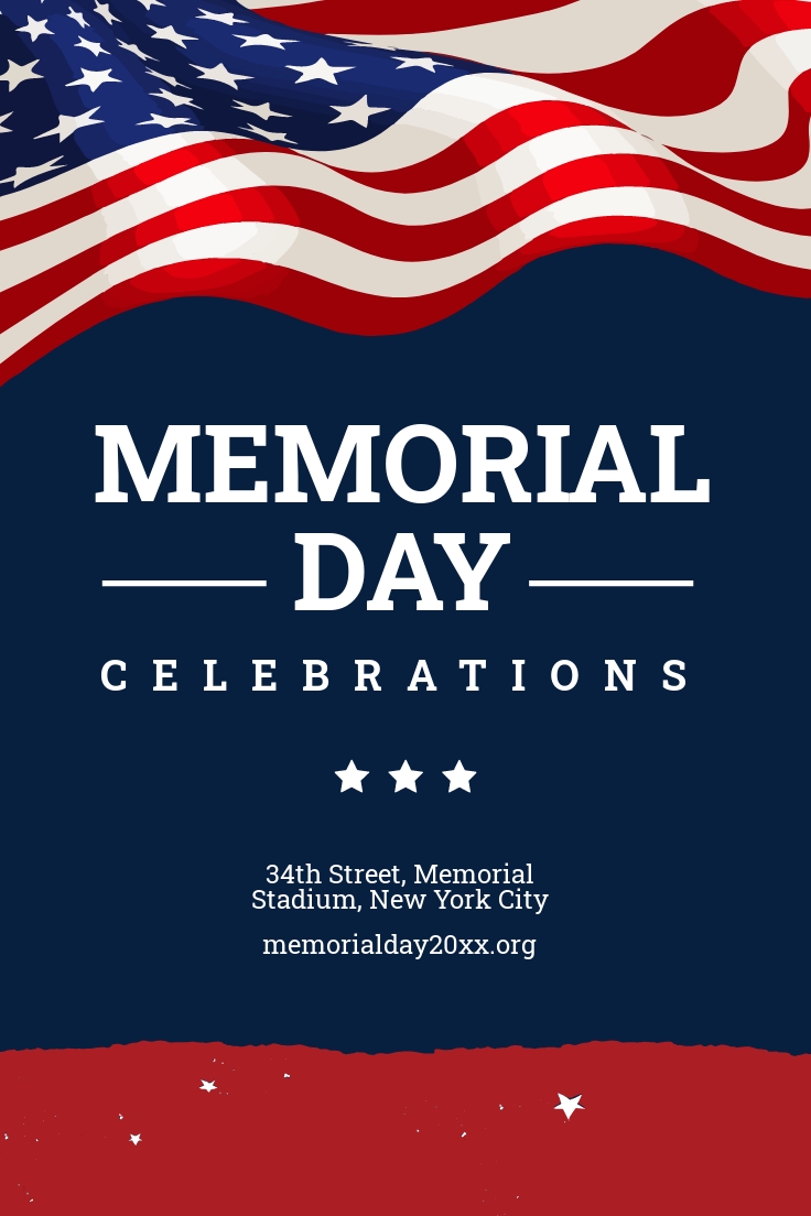 Memorial Day Template Printable Word Searches