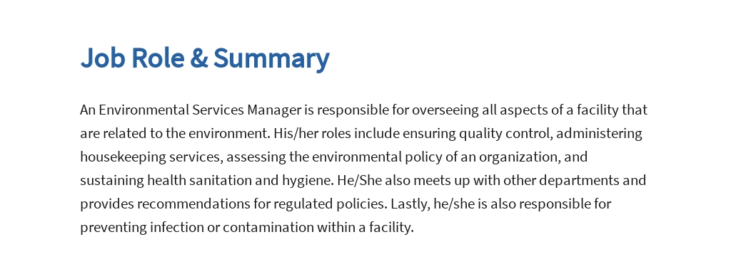 Environmental Services Manager Job Ad Description Template Google environmental-services-manager-job-ad-description-template-google