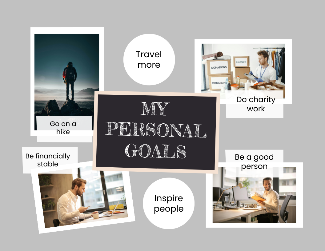 Personal Goals Vision Board Template - Edit Online & Download Example ...