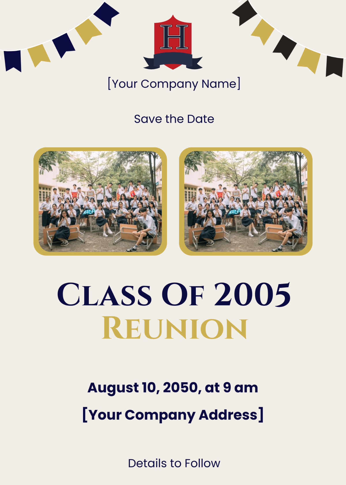 Free Reunion Templates To Edit Online