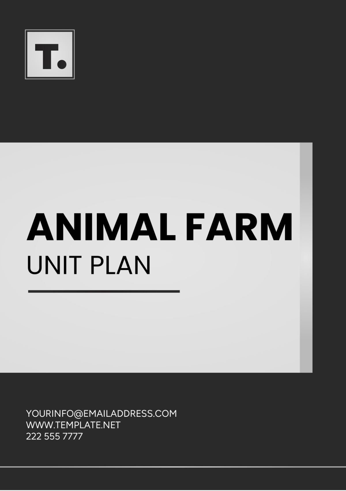 Animal Farm Unit Plan Template - Edit Online & Download Example ...