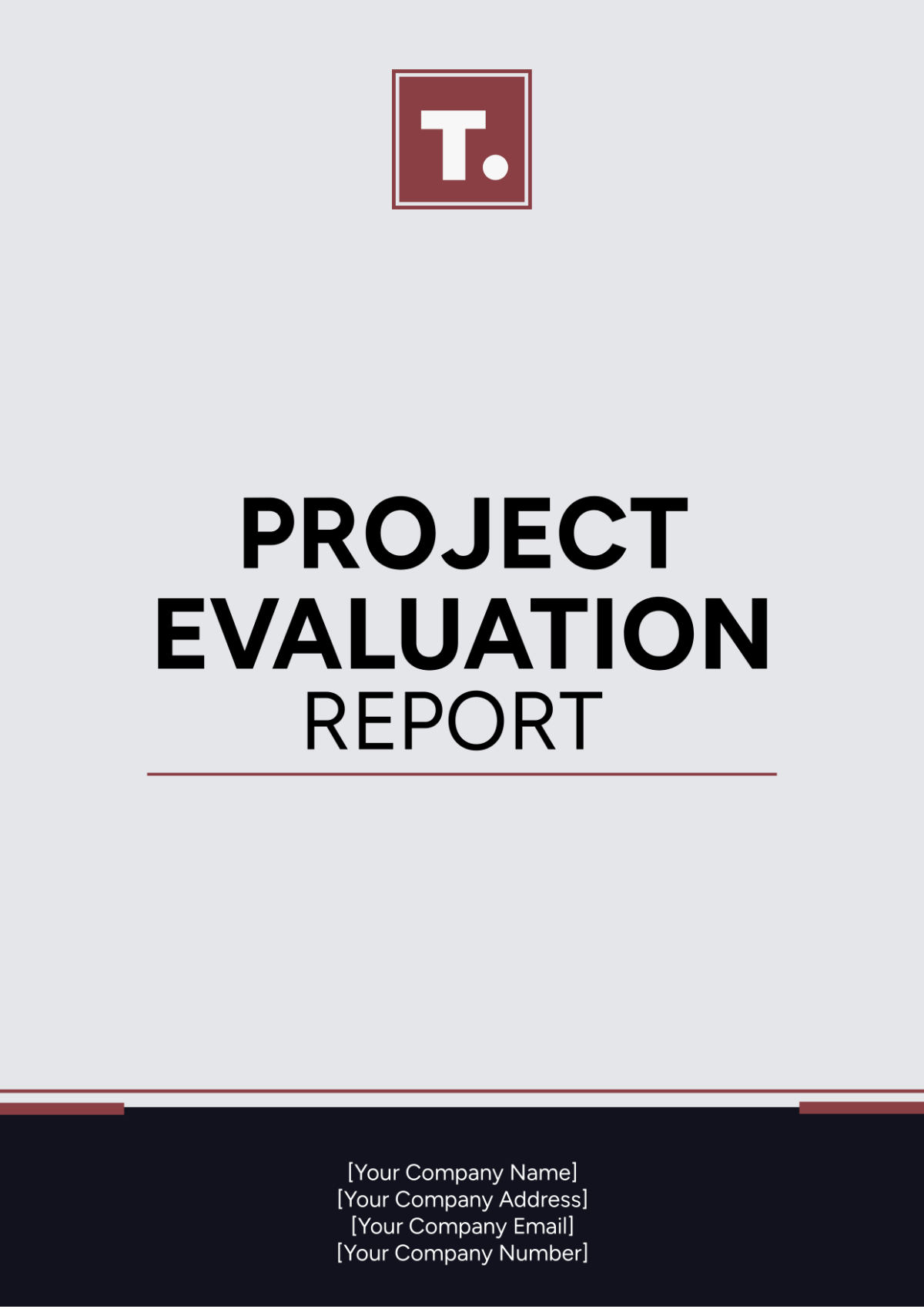 Project Evaluation Report Template - Edit Online & Download Example ...