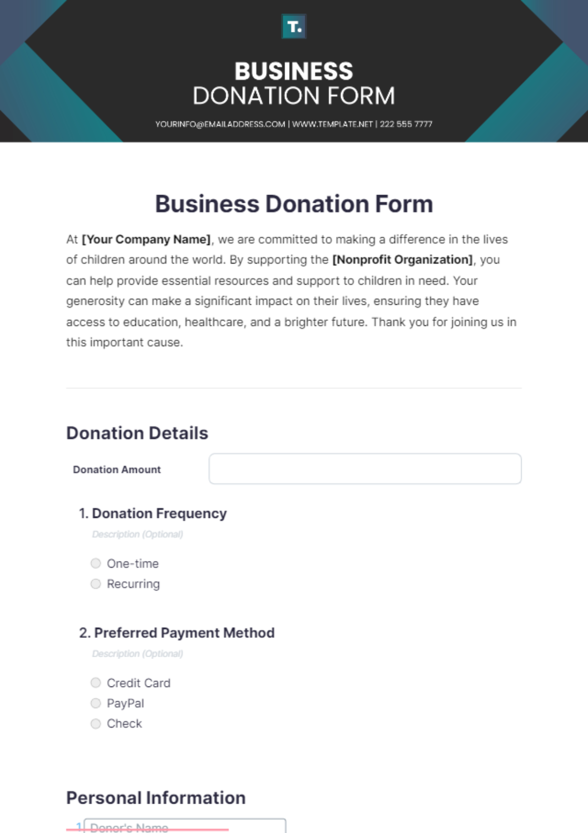 Page 40 Free Templates & Examples - Edit Online & Download