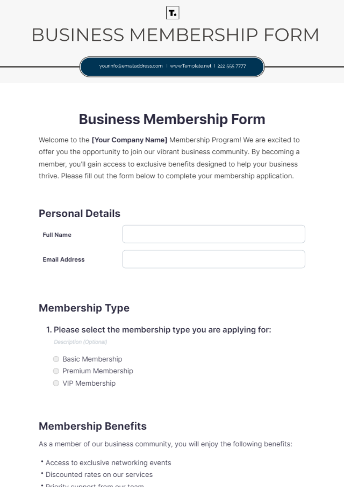 Page 40 Free Templates & Examples - Edit Online & Download