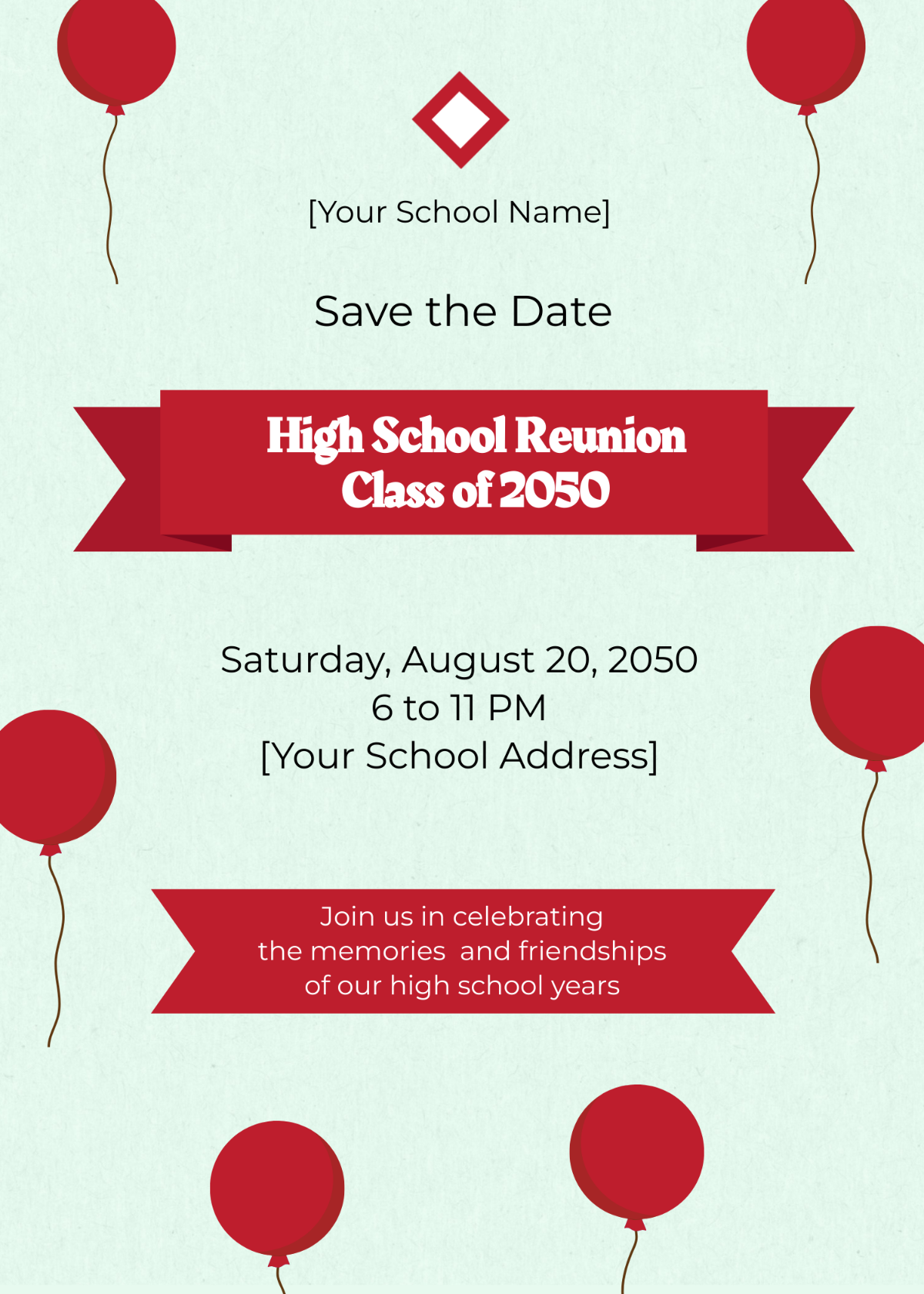 FREE Reunion Templates Examples Edit Online Download Template