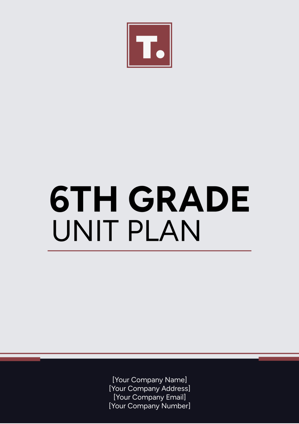 6th Grade Unit Plan Template - Edit Online & Download Example ...