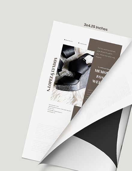 Free Simple Fashion Magazine Ads Template - InDesign | Template.net