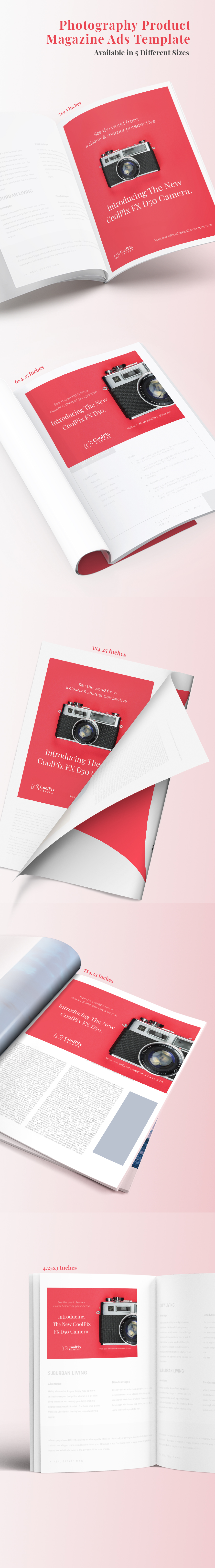 Free Basic Product Magazine Ads Template - InDesign | Template.net