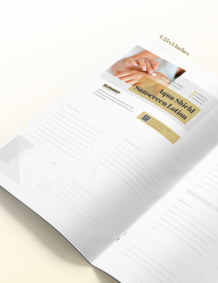 Printable Product Magazine Ads Template - InDesign, Word, Apple Pages ...