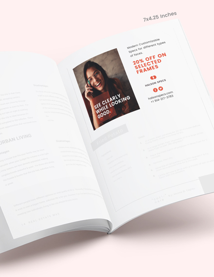 Free Simple Magazine Ads Template - InDesign, Word, Apple Pages ...