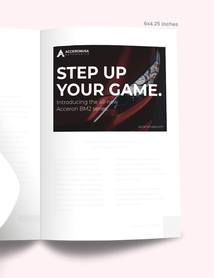 Simple Product Magazine Ads Template - Word | PSD | InDesign | Apple ...