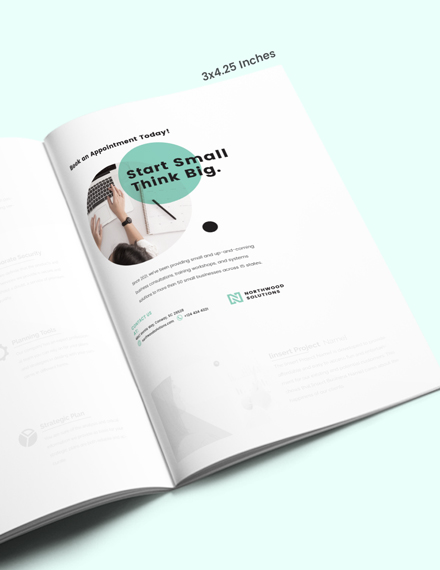 Small Business Magazine Ads Template - InDesign, Word, Apple Pages, PSD ...