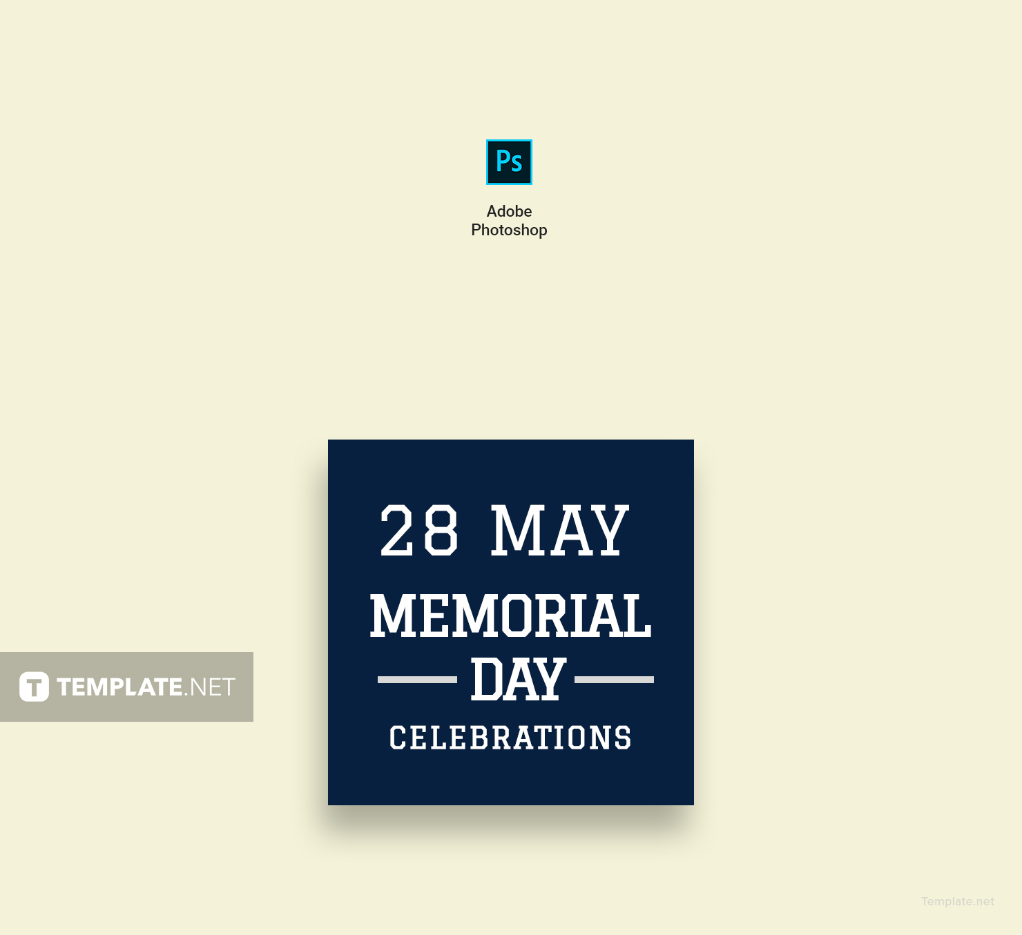 Memorial Day Tumblr Profile Photo Template in Adobe Photoshop ...