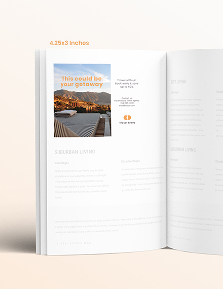 Travel Agent Magazine Ads Template - PSD | InDesign