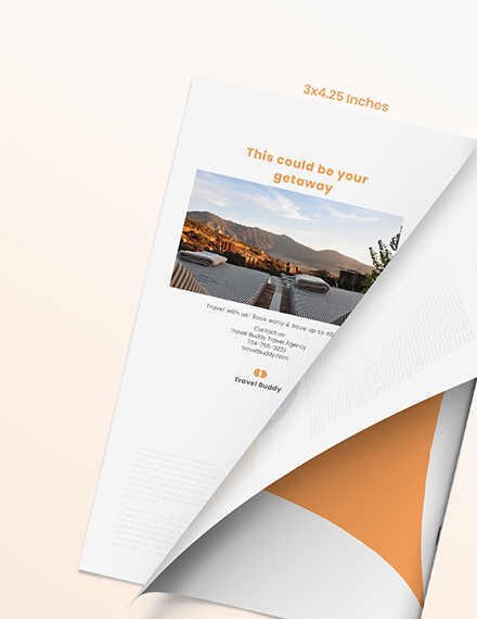 Travel Agent Magazine Ads Template - PSD | InDesign