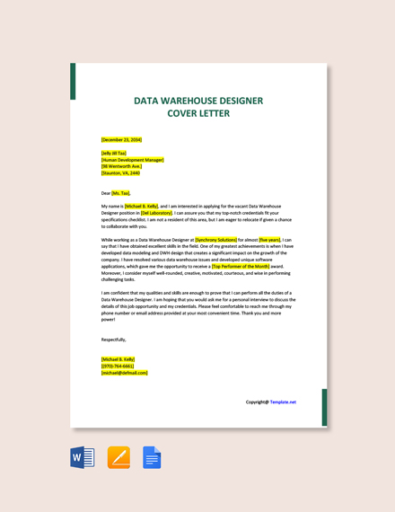Free Creative Graphic Designer Cover Letter Template - Google Docs ...