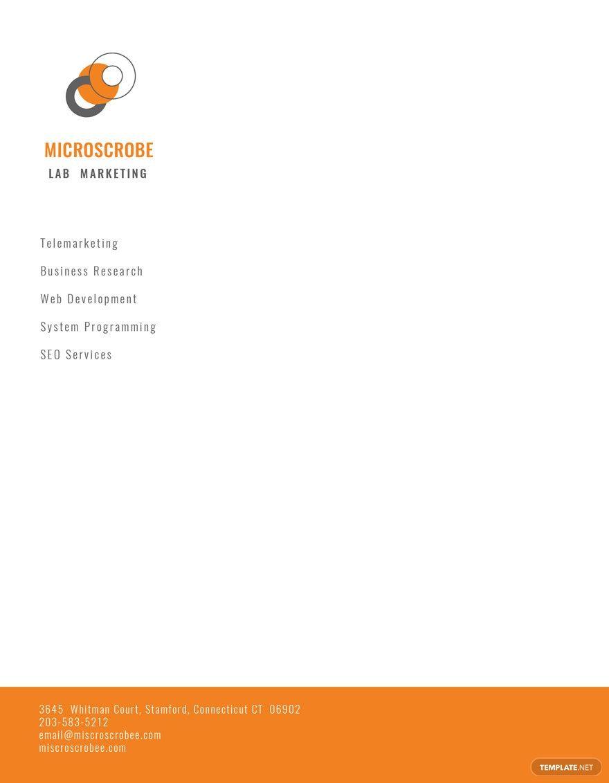 Business Letterhead Template Board of Directors - Google Docs, Word ...