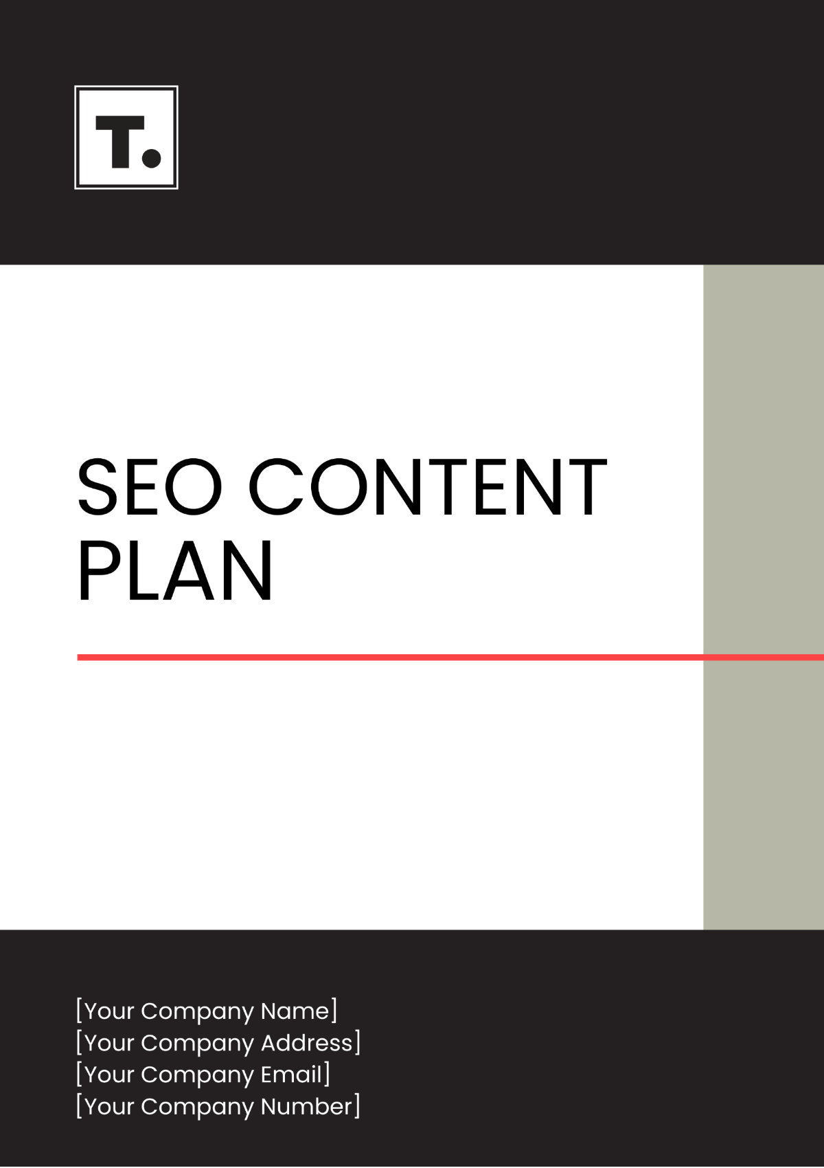 SEO Content Plan Template - Edit Online & Download Example | Template.net
