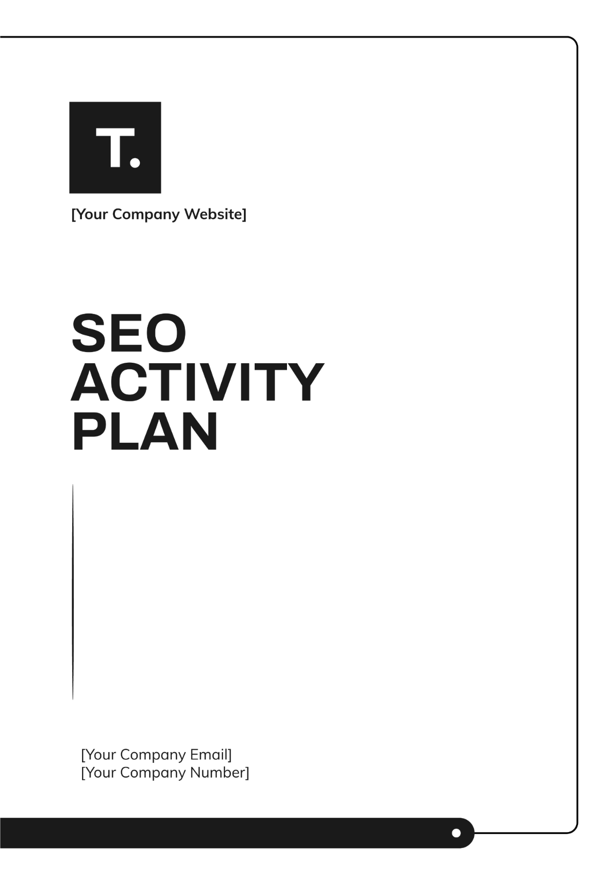 SEO Activity Plan Template - Edit Online & Download Example | Template.net