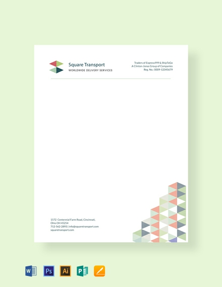 55+ FREE Printable Letterhead Templates - Word (DOC) | PSD | InDesign ...