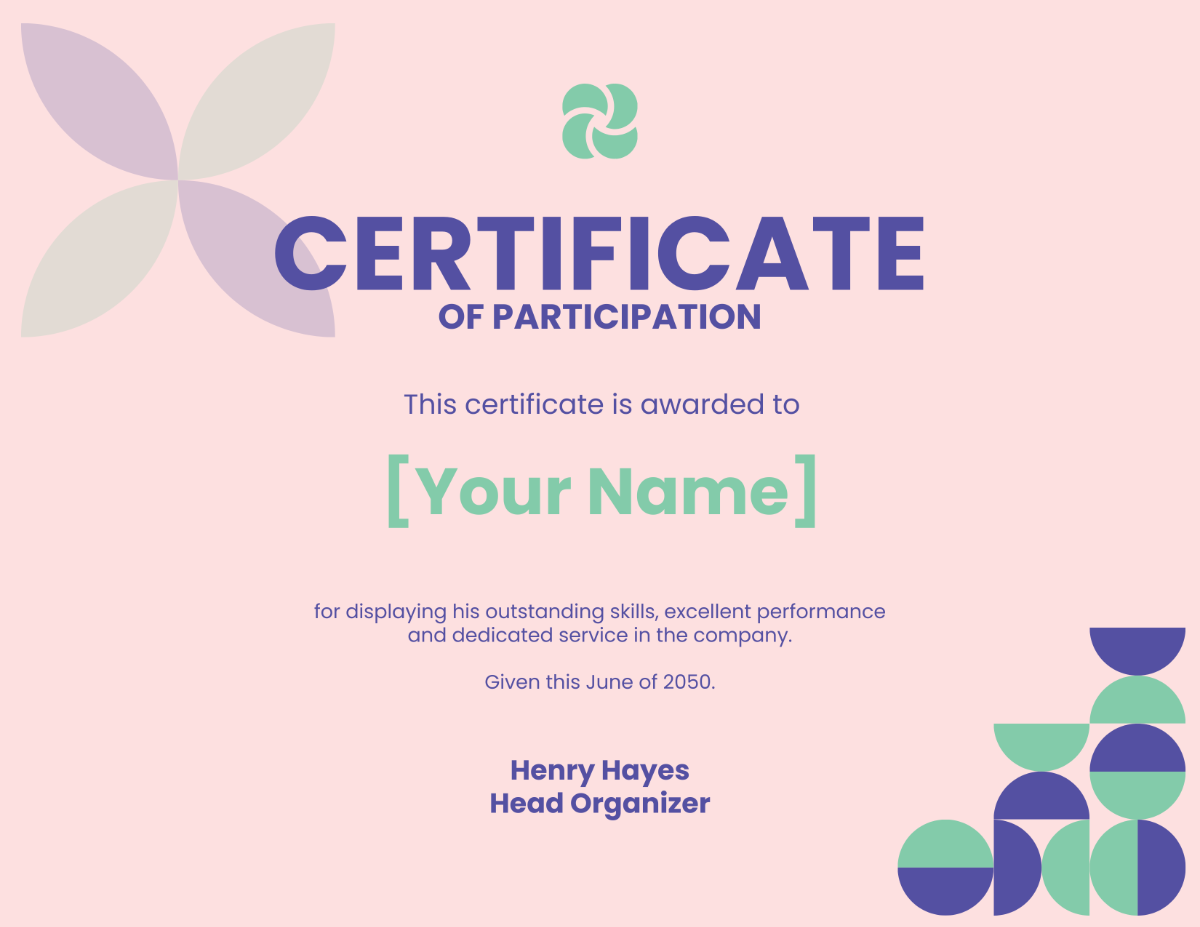 Page 4 FREE Certificate Templates & Examples - Edit Online & Download