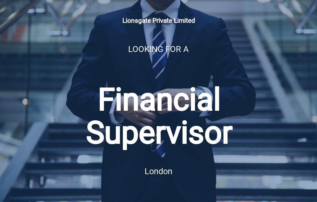 Free Financial Supervisor Job Ad Description Template Google Docs free-financial-supervisor-job-ad-description-template-google-docs