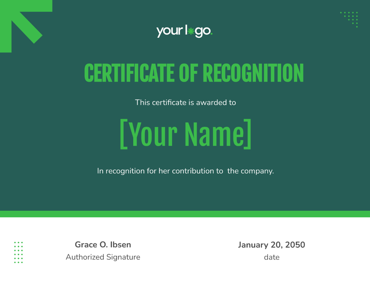 Corporate Certificate Template - Edit Online & Download Example ...