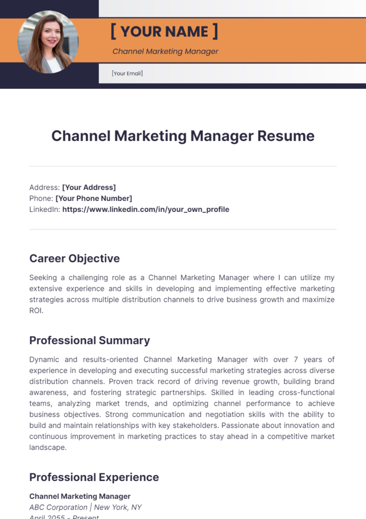 Page 124 Free Templates & Examples - Edit Online & Download | Template.net