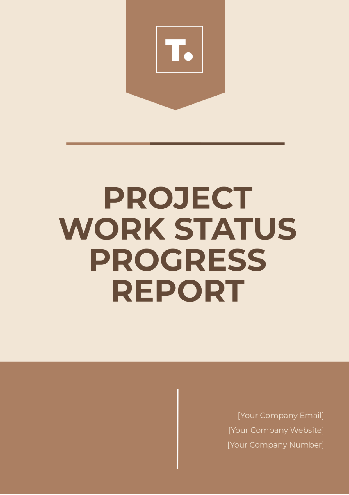 Project Work Status Progress Report Template - Edit Online & Download ...