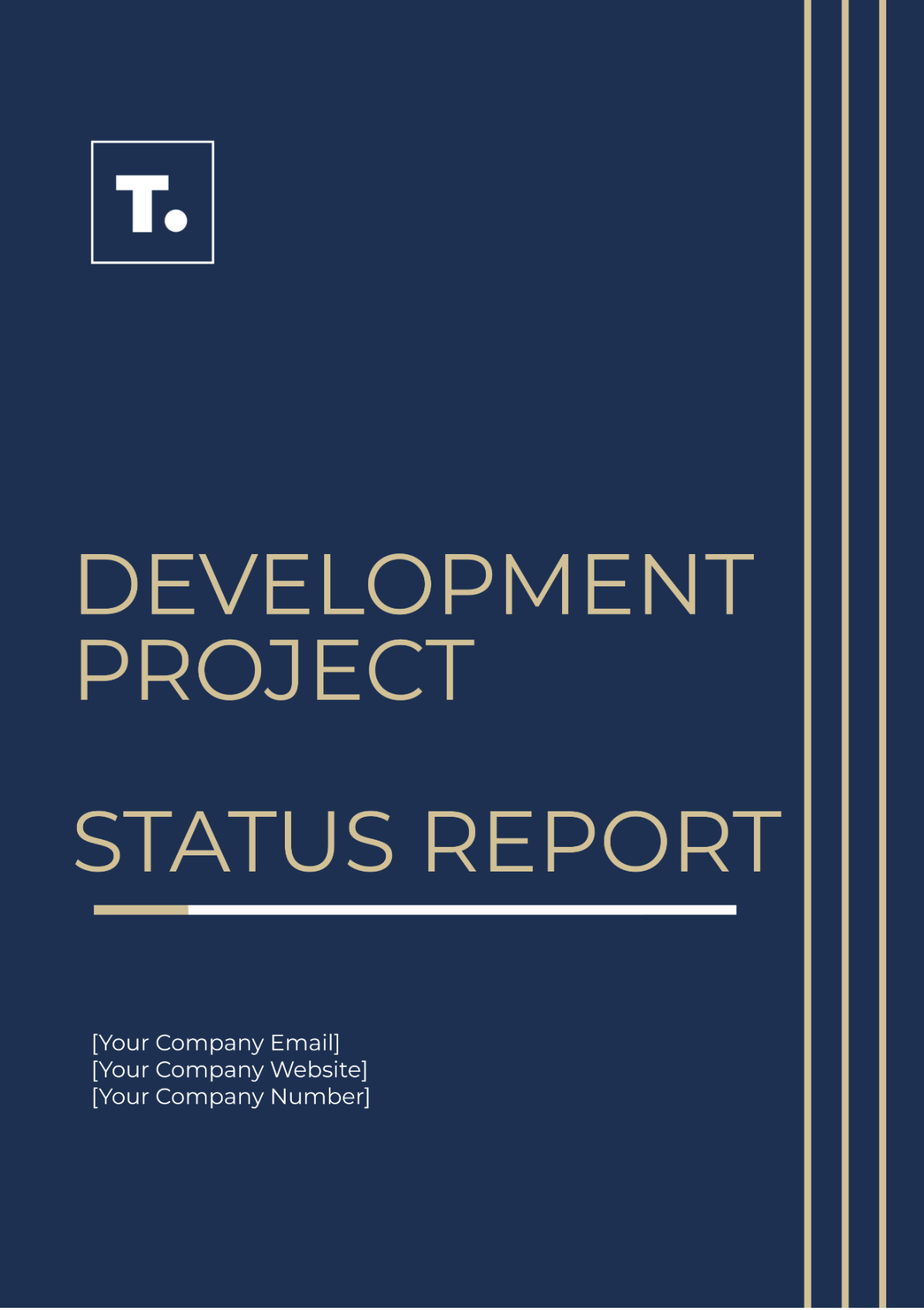 Development Project Status Report Template - Edit Online & Download ...