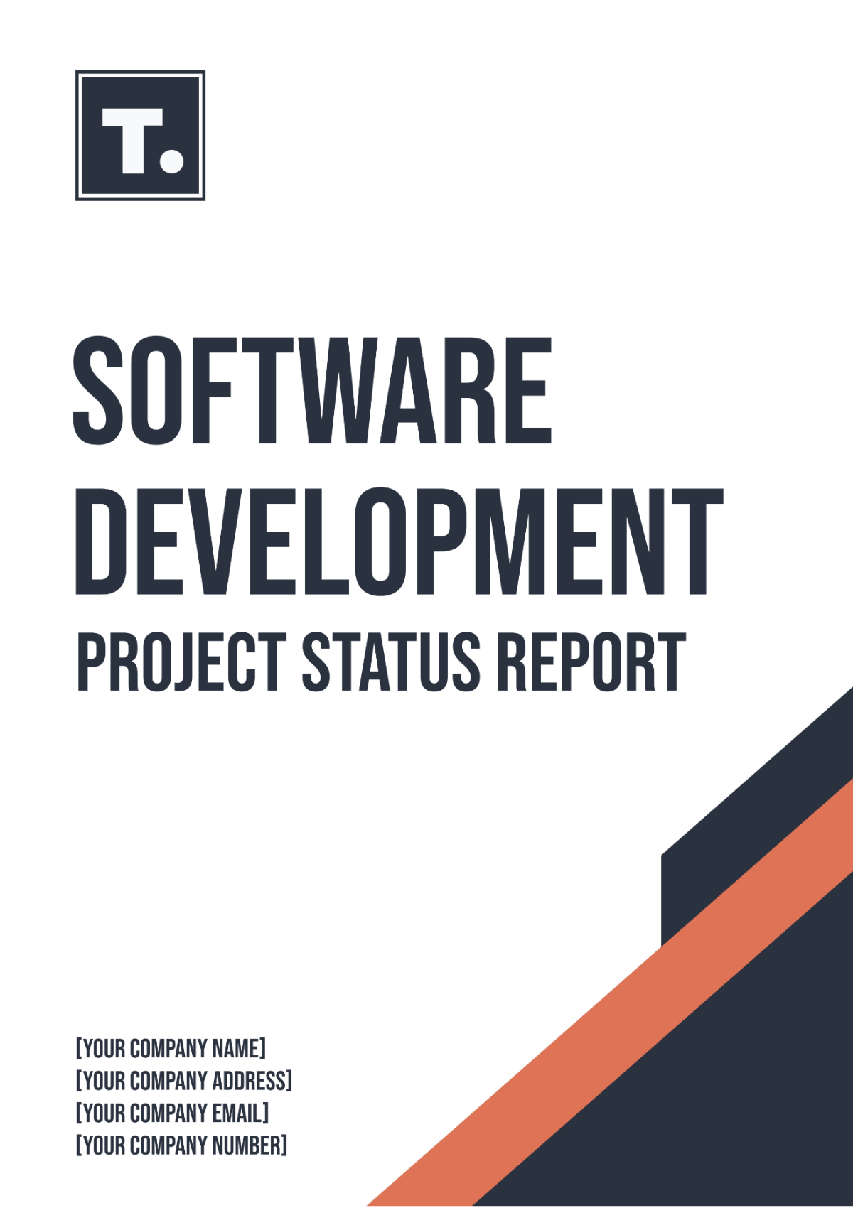 Software Development Project Status Report Template - Edit Online ...