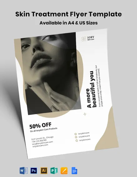 Free Spa Skin Rejuvenation Flyer Template - Download in Word, Google ...