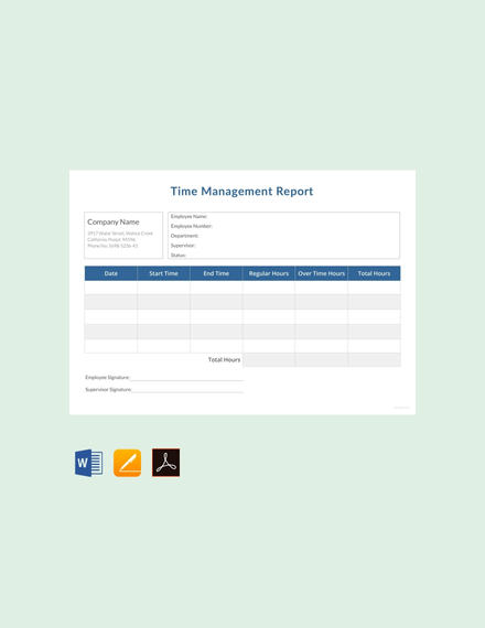 40+ Monthly Management Report Templates in PDF | Google Docs | Excel ...