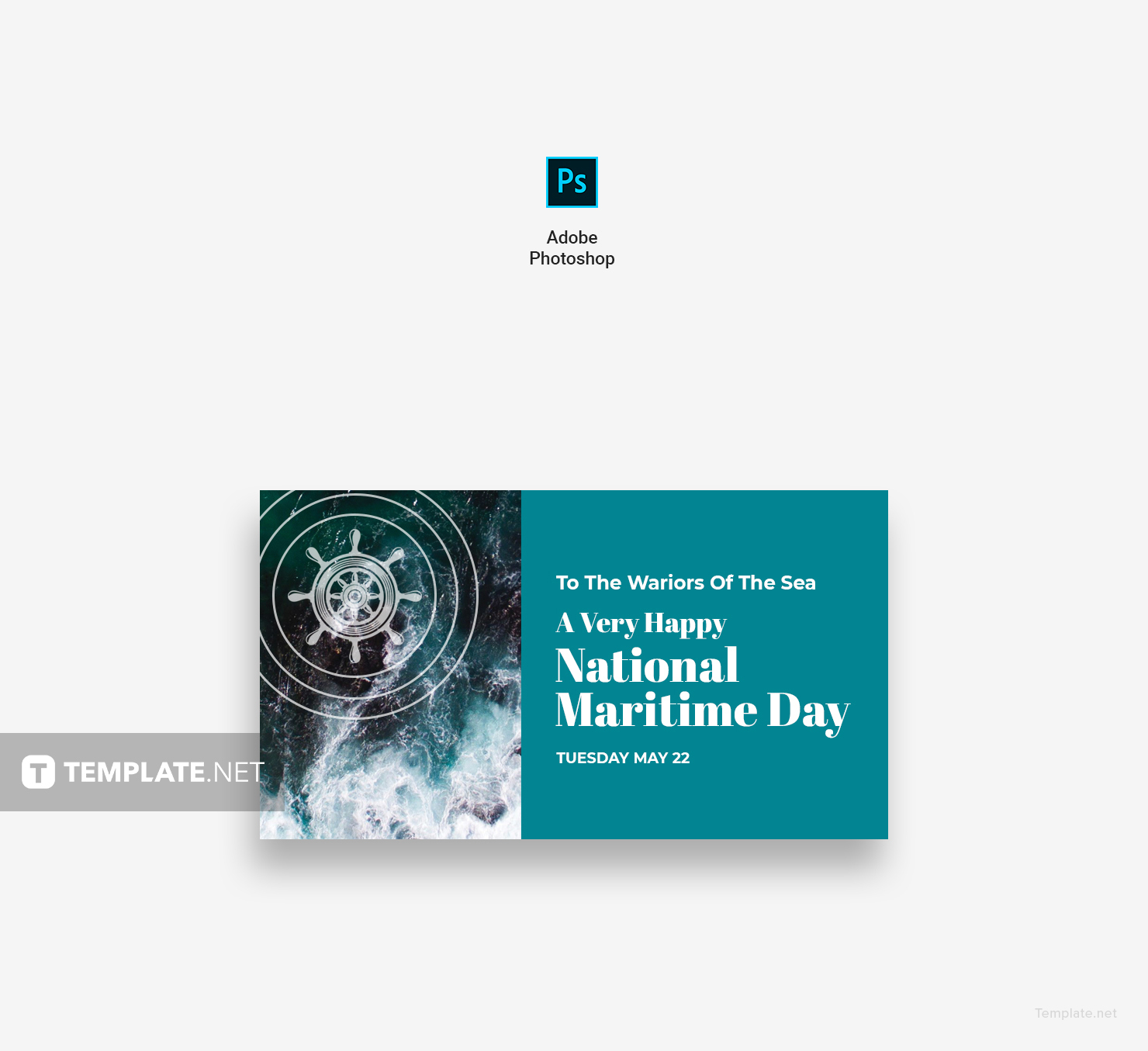 National Maritime Day Facebook App Cover Template in Adobe Photoshop ...