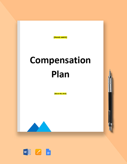 Sample Compensation Plan Template - Google Docs, Word, Apple Pages, PDF ...