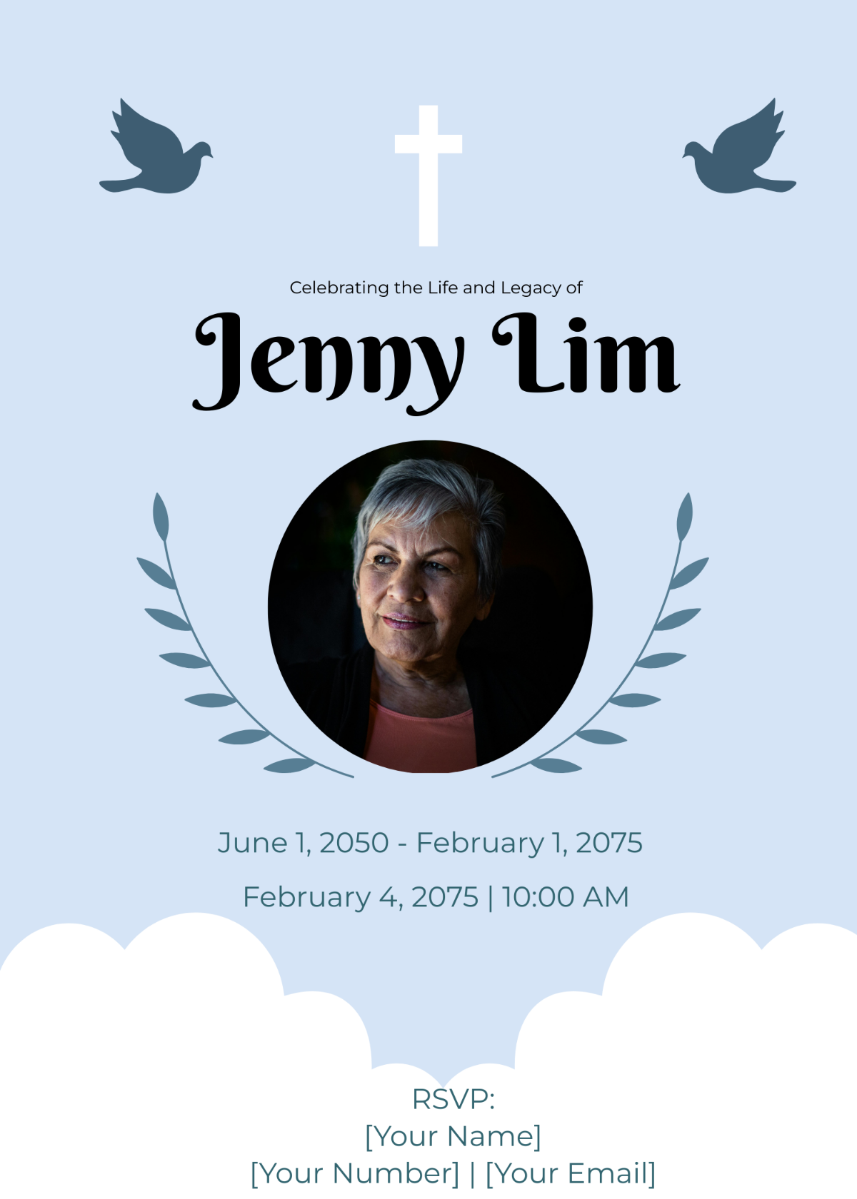 Baptist Funeral Service Templates - Edit Online & Download Example ...