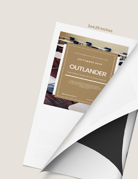 Student News Magazine Ads Template - InDesign, PSD | Template.net