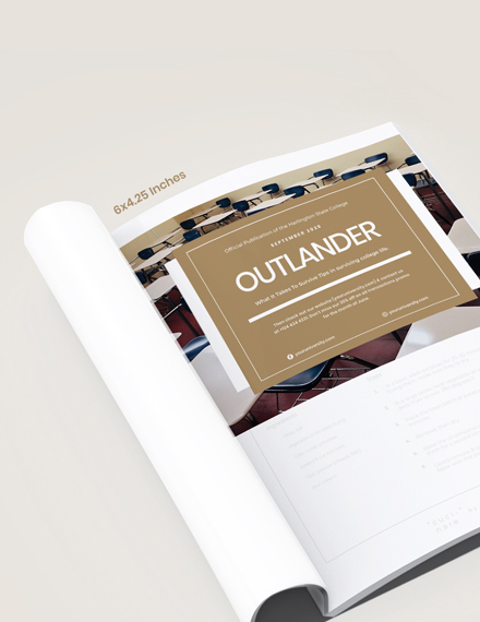 Student News Magazine Ads Template - InDesign, PSD | Template.net