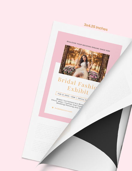 Free Elegant Wedding Magazine Ads Template - InDesign | Template.net