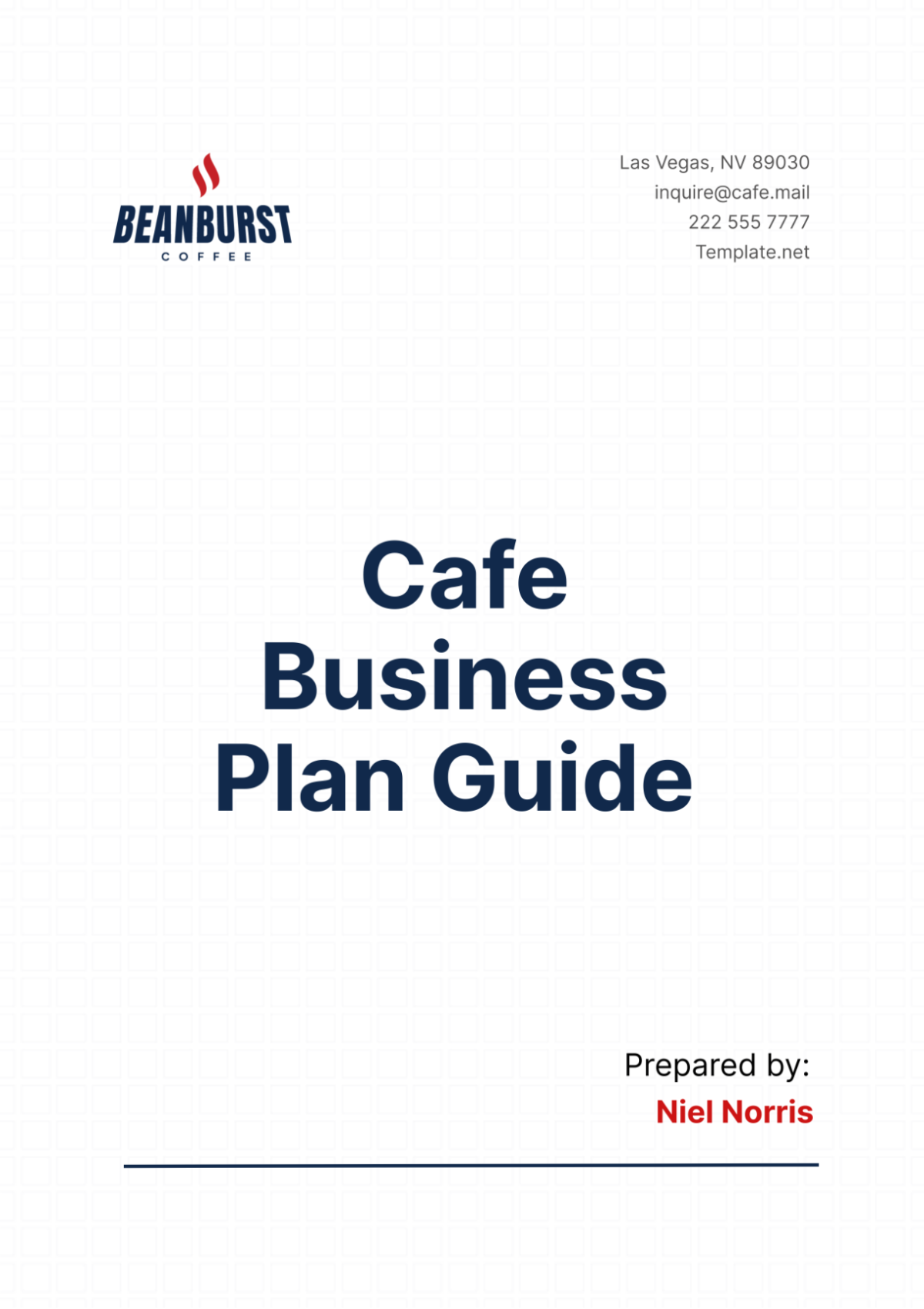 Free Coffee Shop Business Plan Templates Editable And Printable