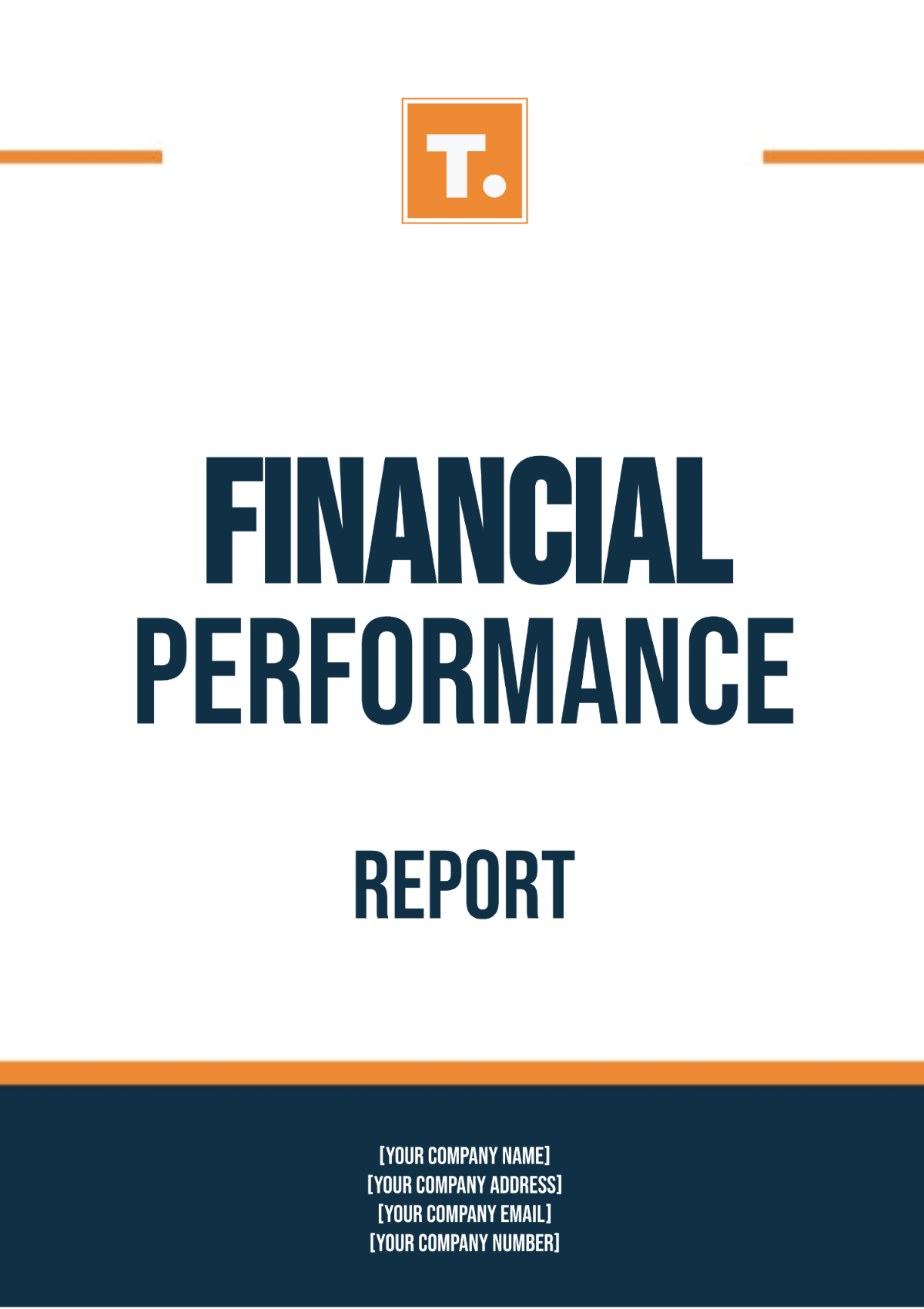 Financial Performance Report Template - Edit Online & Download Example ...