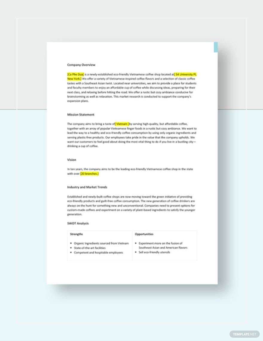 Market Research And Competitive Analysis Template Google Docs Word Market Research And Competitive Analysis Template Google Docs Word