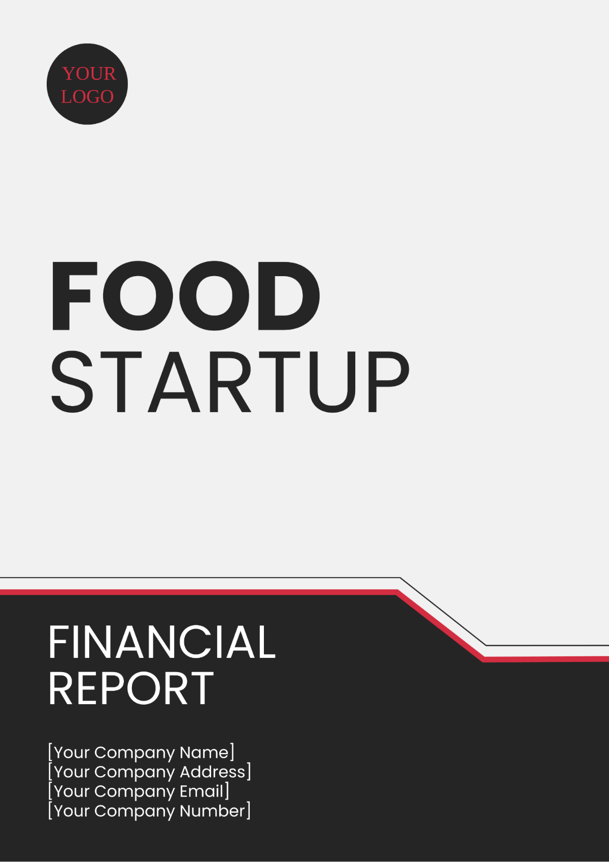 Free Financial Report Cover Sheet Template To Edit Online