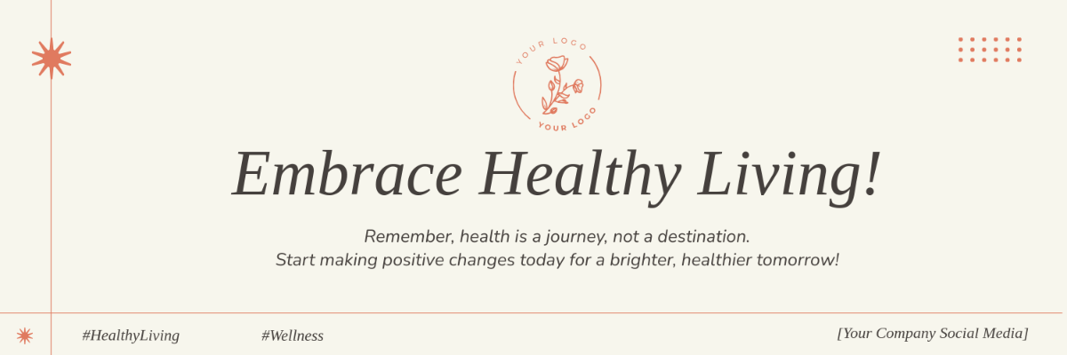 Minimalist Twitter Header Template - Edit Online & Download Example ...