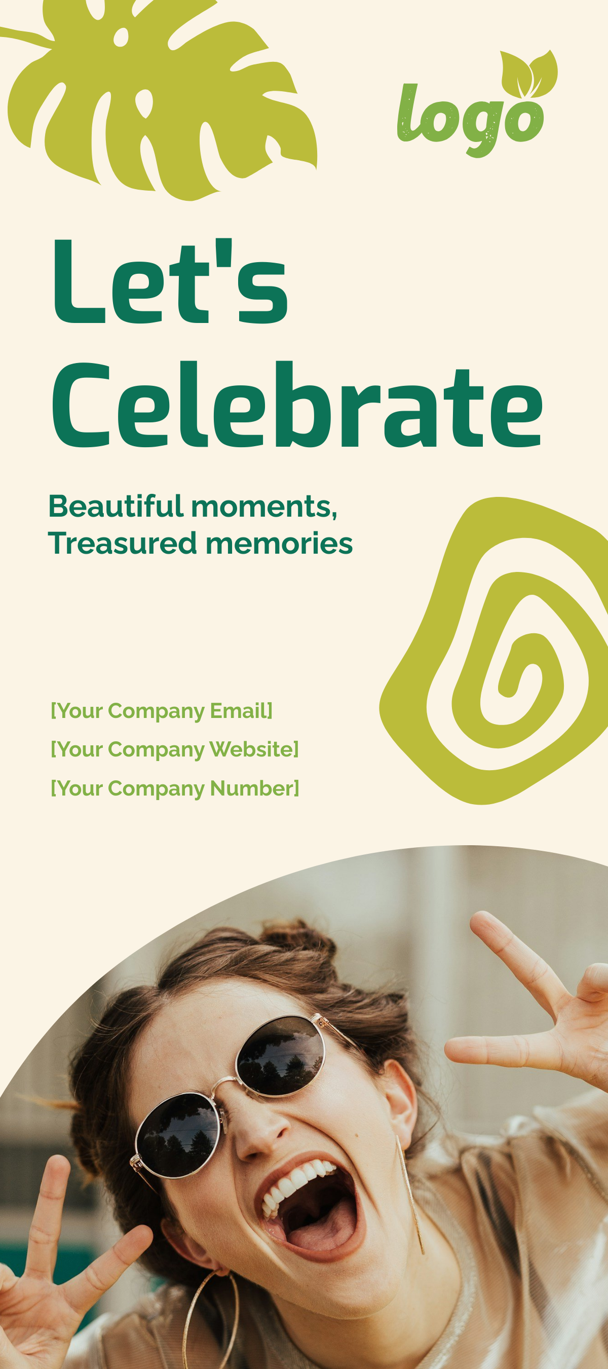 Organic Rack Card Template - Edit Online & Download Example | Template.net