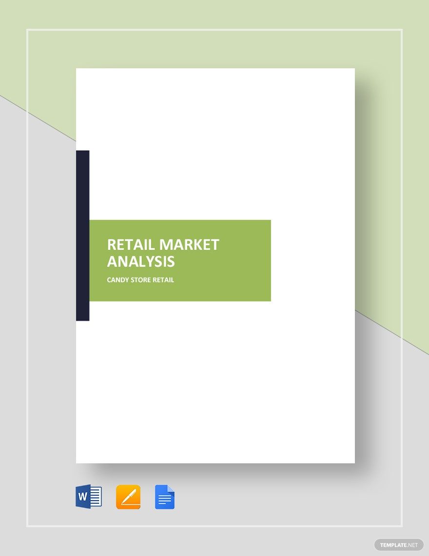 Comparative Market Analysis Template Google Docs Word Apple Pages 