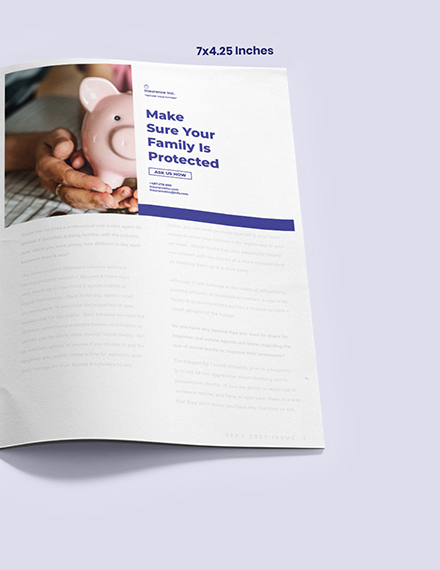 Investment Magazine Ads Template [Free PSD] | Template.net