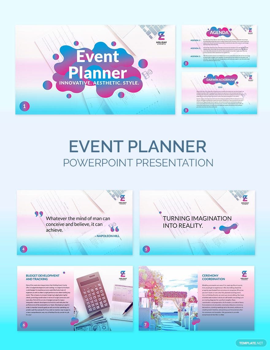 Event Planner Presentation Template Download In Illustrator PSD event-planner-presentation-template-download-in-illustrator-psd